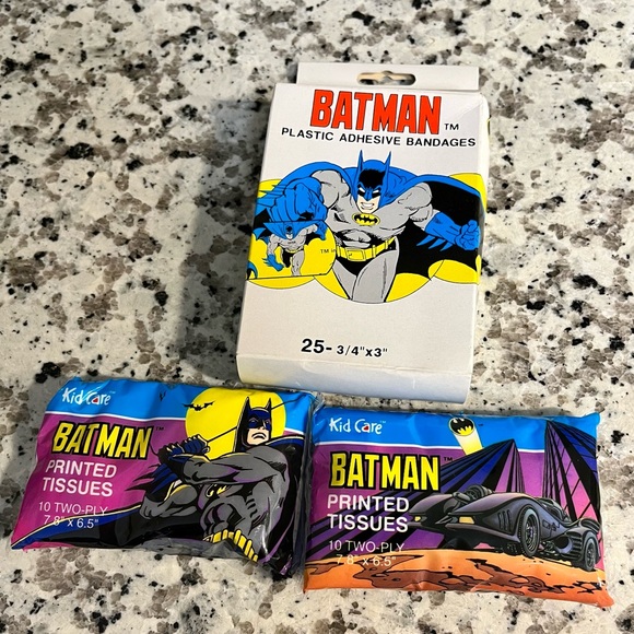 Batman | Bath, Skin & Hair | Batman Bandaidstissues | Poshmark